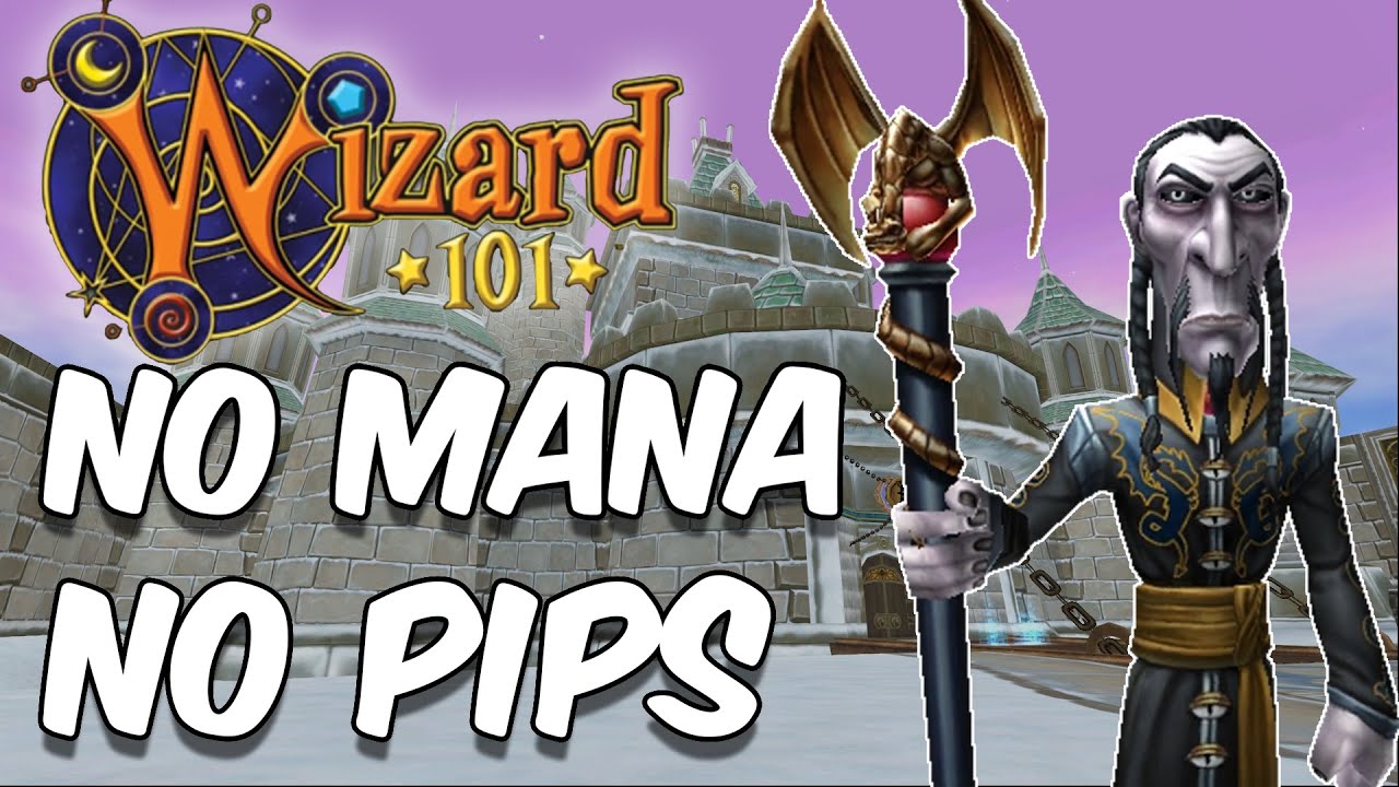 Can you beat Wizard101 Without Using Pips or Mana? - YouTube