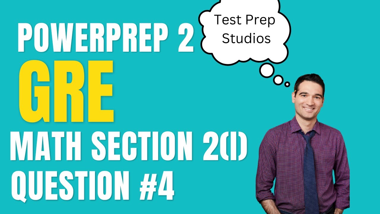 PowerPrep 2 Math Section 2 (Intermediate) #4 - YouTube