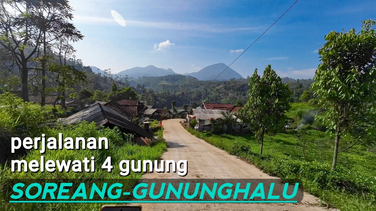 Woww !! Jalan Rahasia SOREANG Ke GUNUNGHALU Via Nanggerang Cikuray Part ...