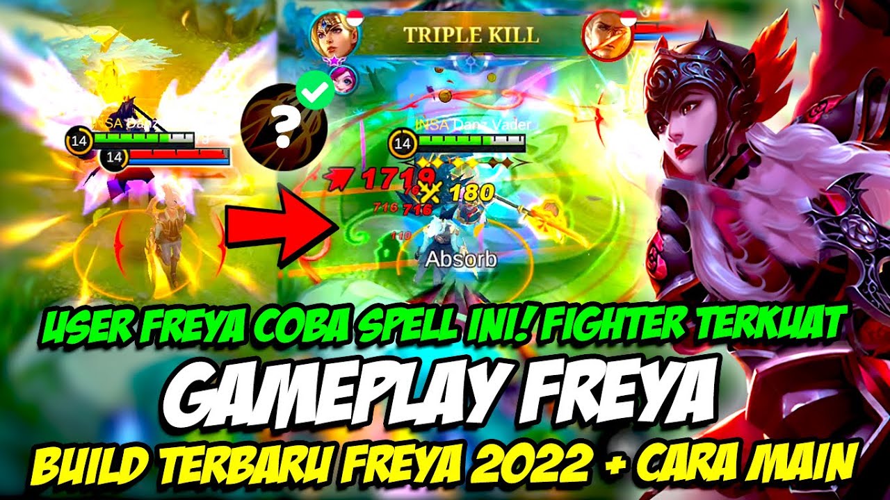 GAMEPLAY FREYA | BUILD FREYA FIGHTER TERKUAT USER FREYA HARUS COBA ...