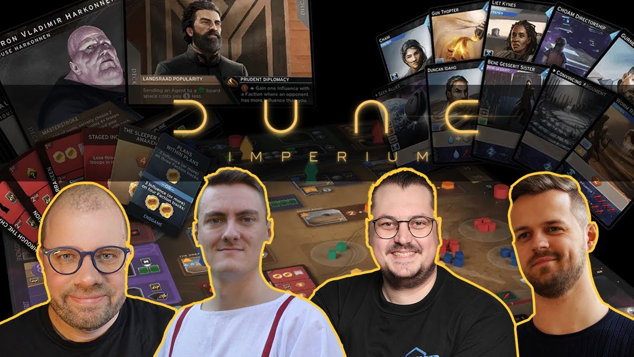 Dune Imperium Finale im Multiplayer als Helena Richese mit Steinwallen ...