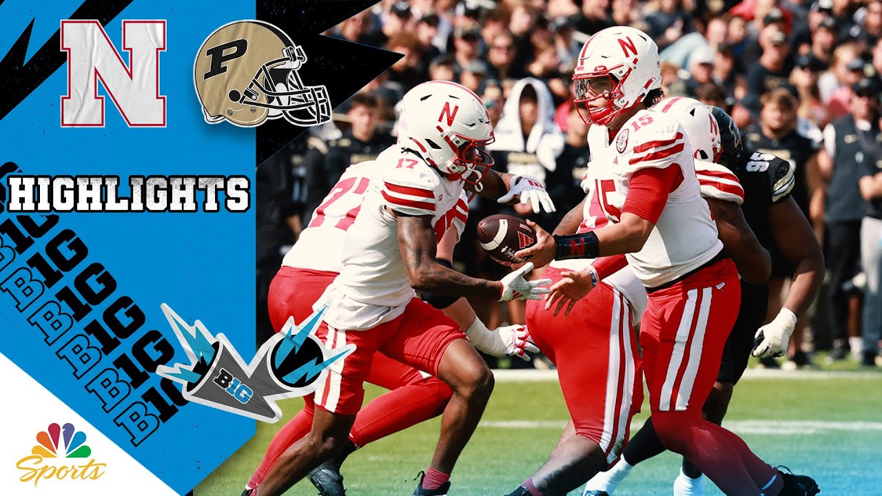 Nebraska Cornhuskers vs. Purdue Boilermakers | COLLEGE FOOTBALL ...