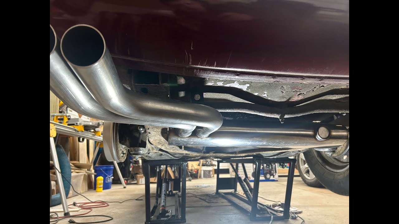 1969 Triumph TR6 Exhaust - YouTube