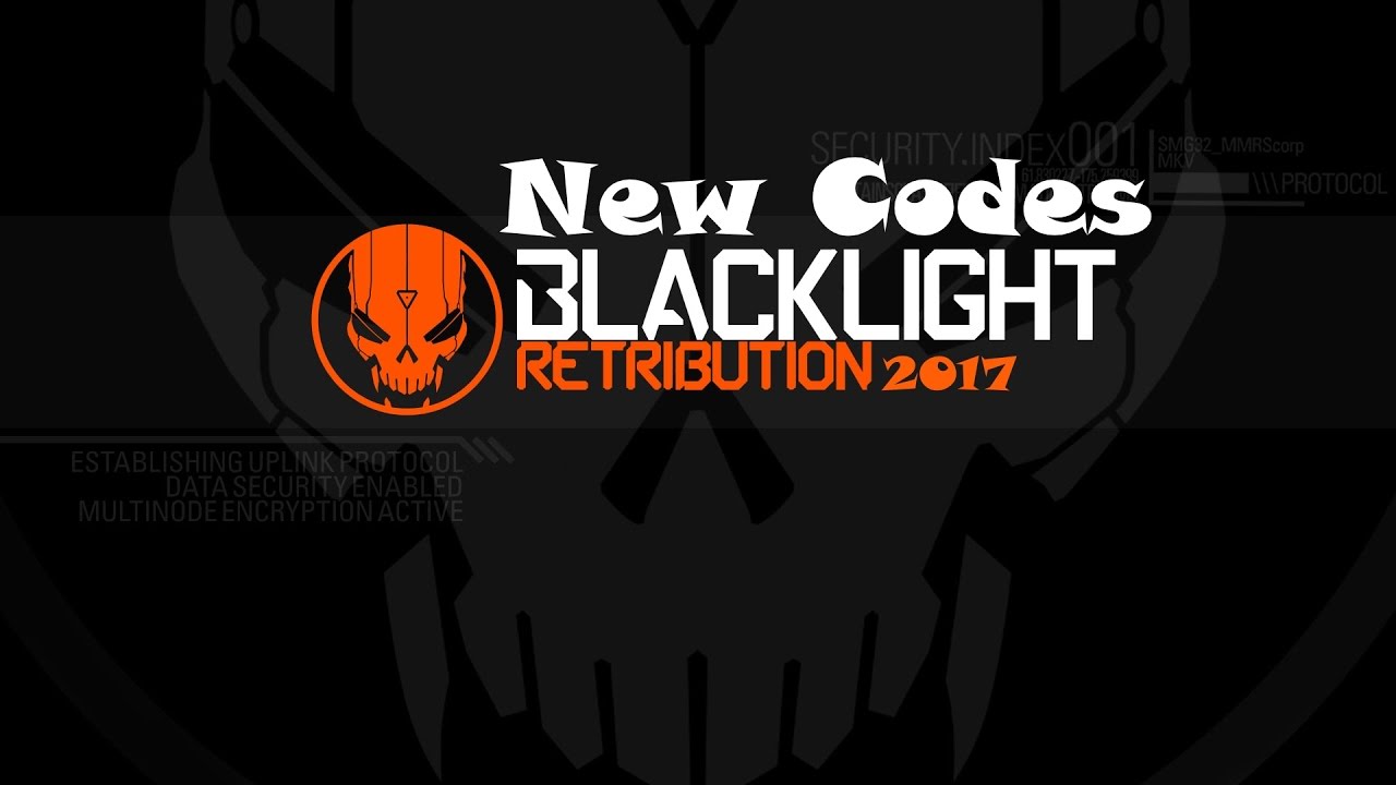 News codes 2017 | Blacklight Retribution - YouTube