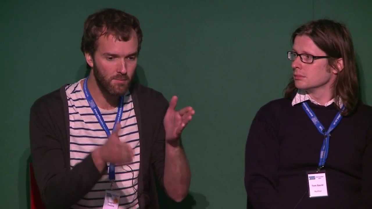 Stephen Collins & Tom Gauld at the Edinburgh International Book Festival - YouTube