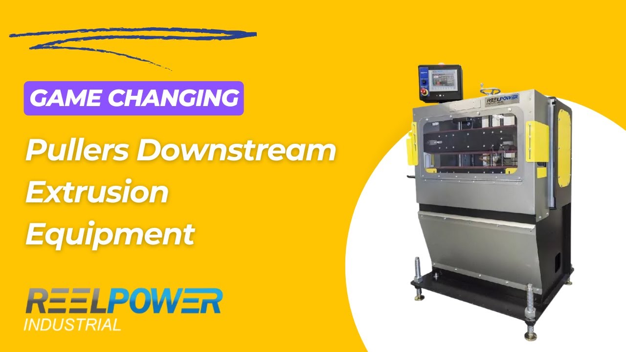 Pullers Downstream Extrusion Equipment | Reel Power Industrial - YouTube
