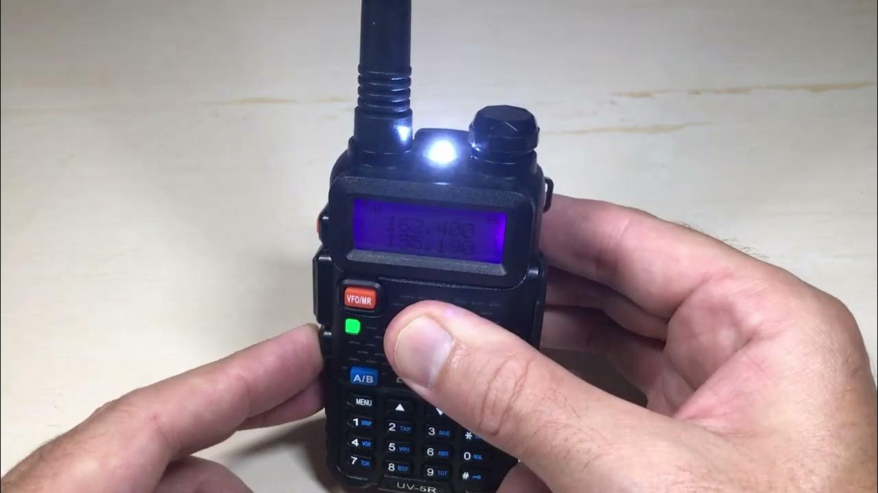 Use the BAOFENG UV-5R as a basic weather radio! (How to / Basics 101 ...