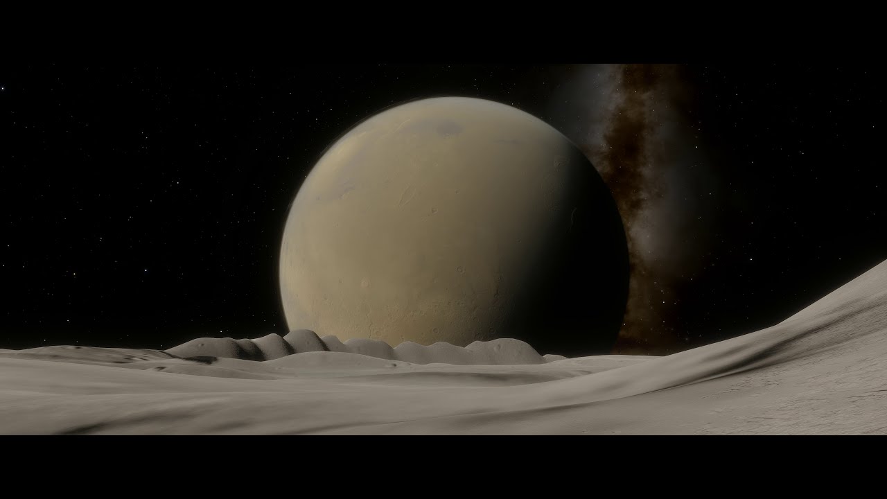 Space Engine - "Touring the Inner Solar System" [Ultra-wide 21:9] - YouTube