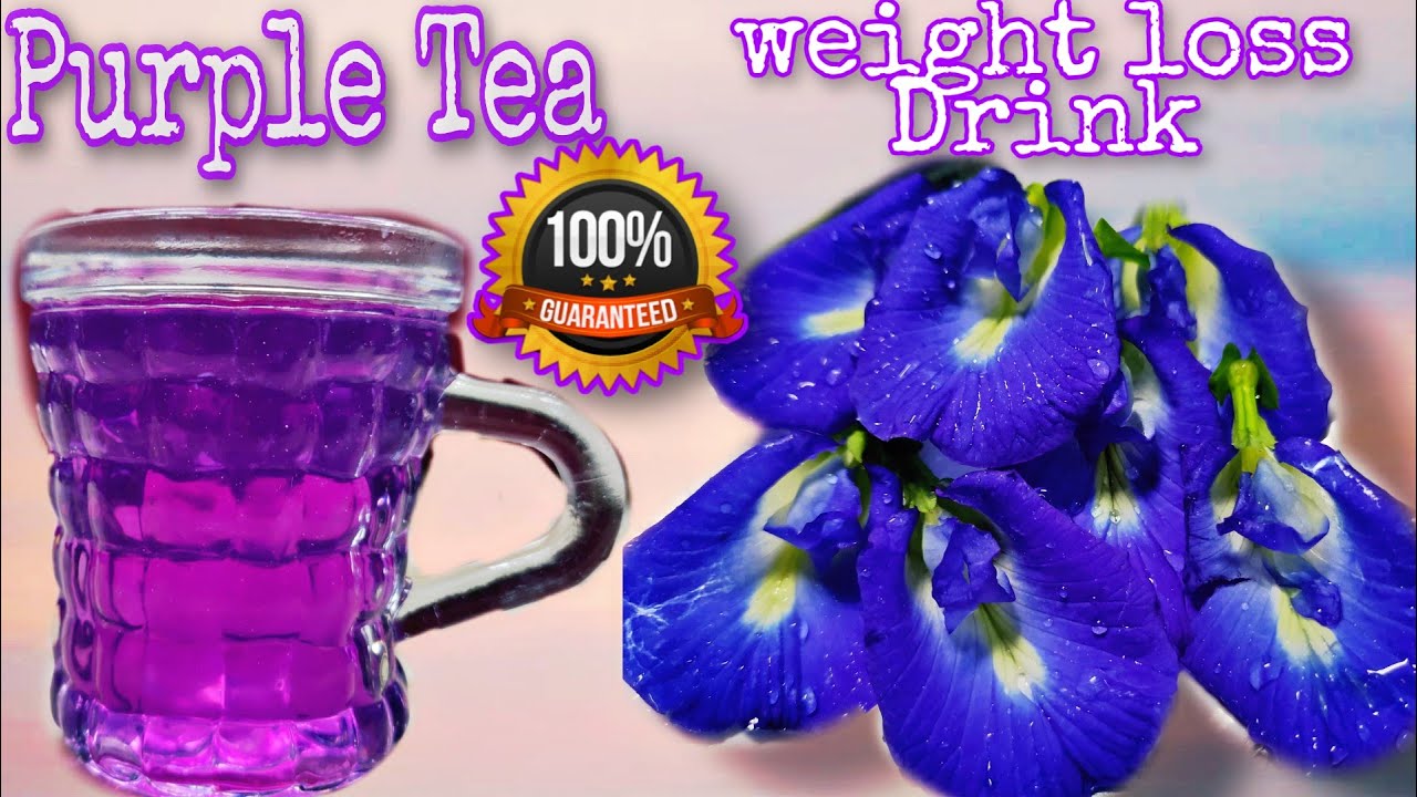 PURPLE TEA | BLUE TEA | COLOR CHANGING TEA | HOW TO MAKE COLOR CHANGING ...