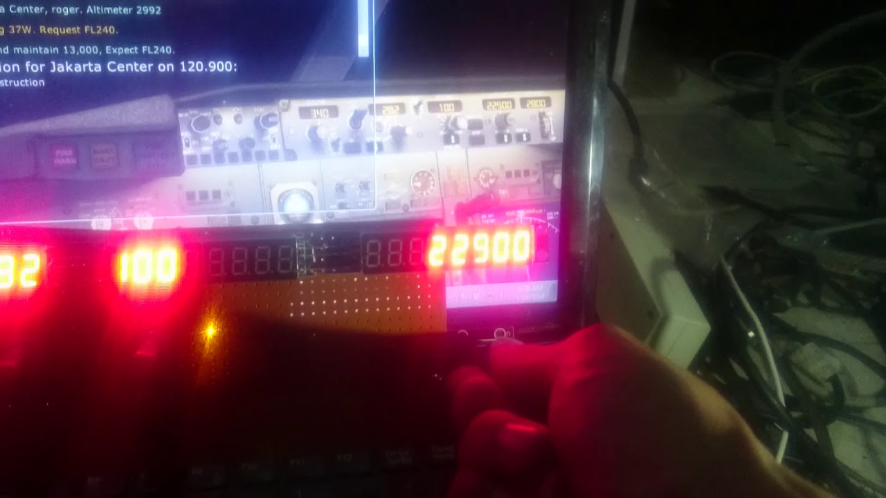 Diy Mcp fsx boing 737 mobiflight - YouTube