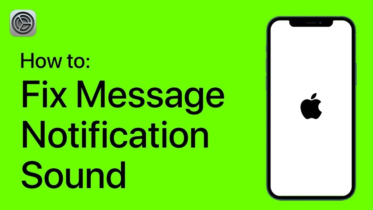 How to Fix Message Notification on Your iPhone - YouTube