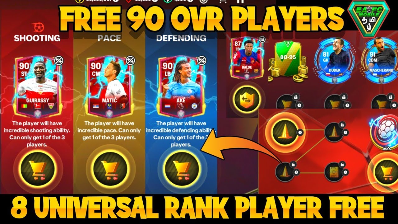 8 UNIVERSAL RANK PLAYERS FREE 🔥|| RULEBREAKERS EVENT GUIDE || FREE 90 ...