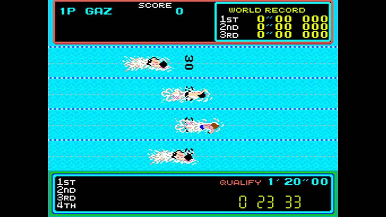Hyper Olympic '84 [MAME] [shortplay] - YouTube