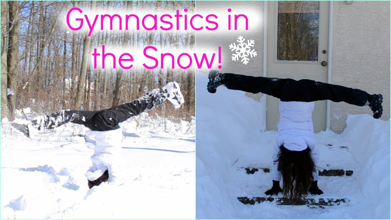 Snow Gymnastics! - YouTube