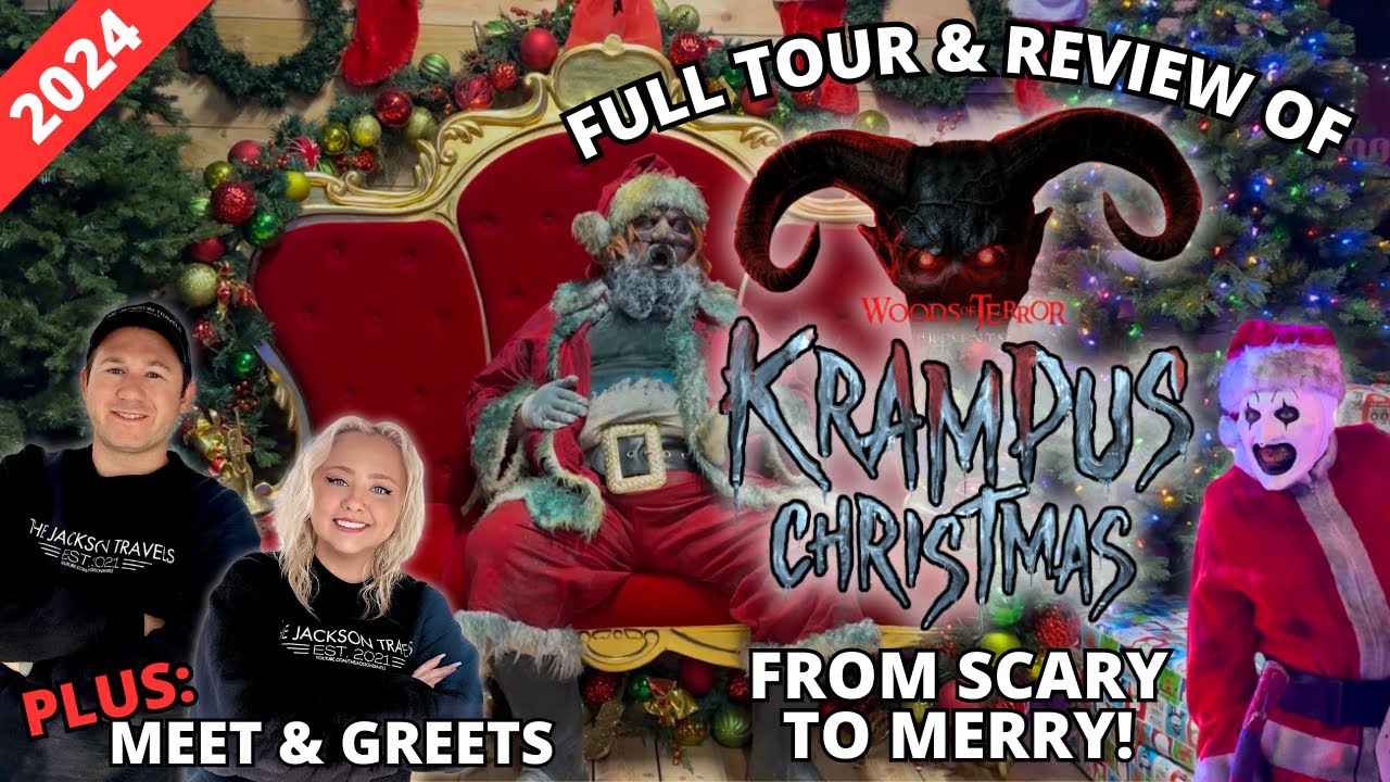 Woods Of Terror's Krampus Christmas 2024: FULL House POV's, Merry ...