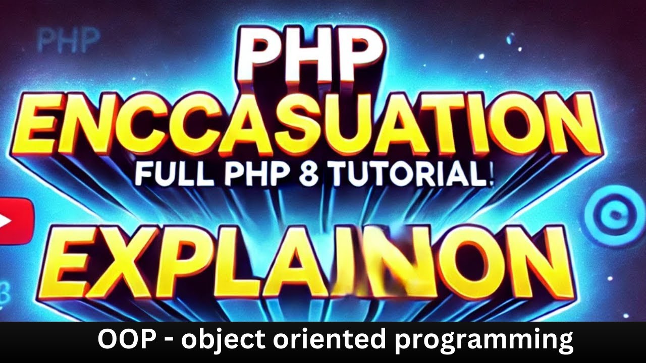 🔥 Php Encapsulation Explained Full Php 8 Tutorial For Beginners 🔥 9005