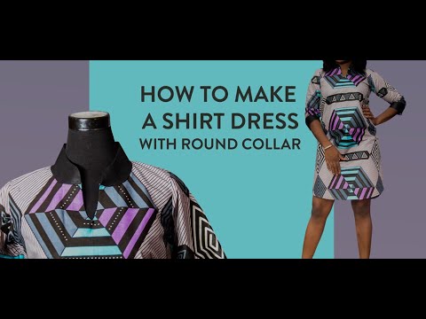 EASY ROUND COLLAR TUTORIAL | CUTTING AND STITCHING - YouTube
