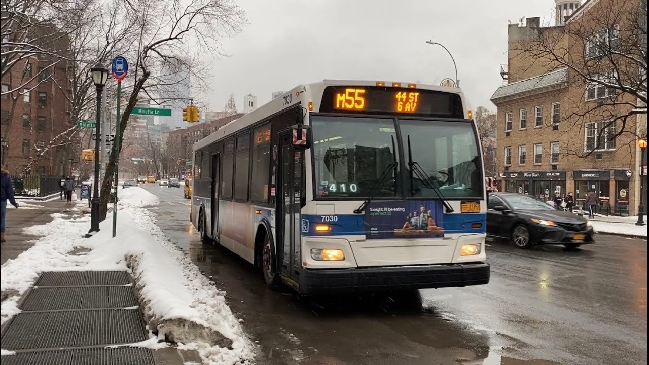 ᴴᴰ MTA New York City Bus Special: 2011 Orion VII 3rd Generation #7030 ...