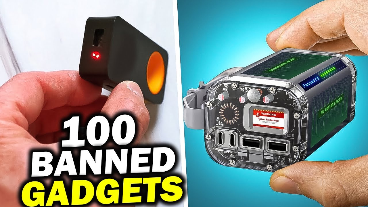 TOP 100 BANNED GADGETS YOU NEED TO SEE! - YouTube