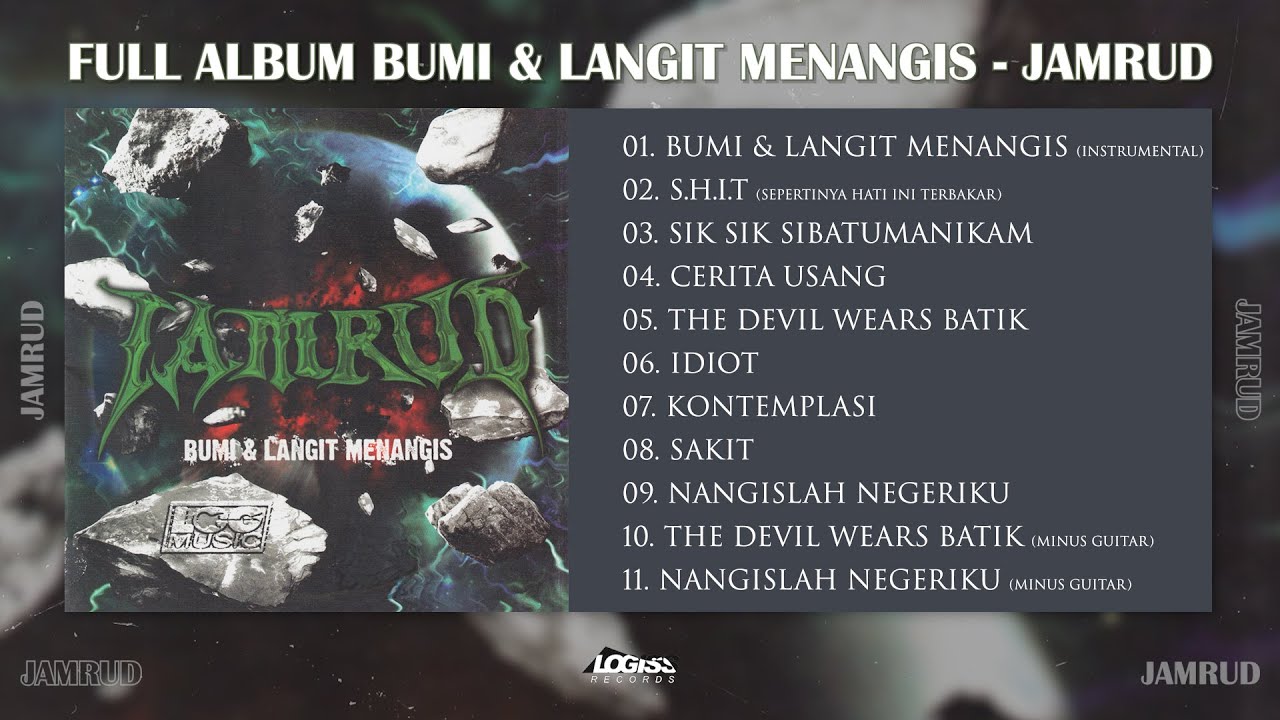 PLAYLIST - FULL ALBUM BUMI & LANGIT MENANGIS - JAMRUD - YouTube