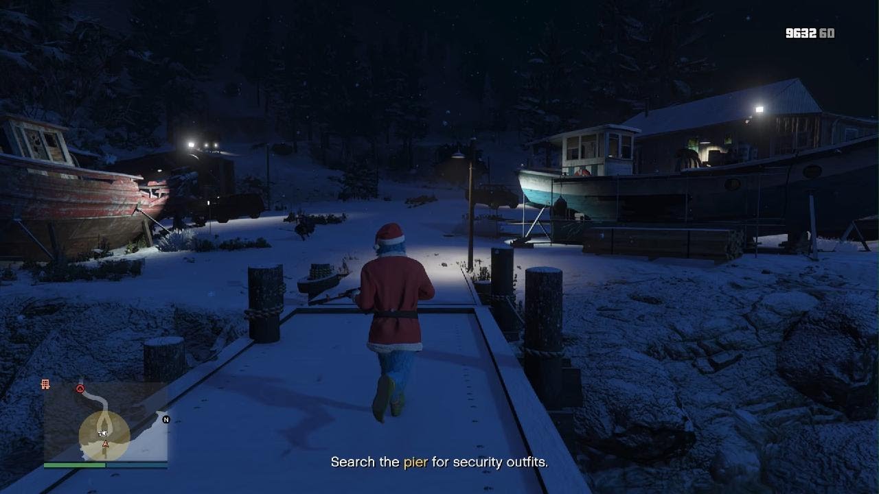 Going to the pier to find this security outfits🤷‍♀️need it for the submarine mission ️easy money ...