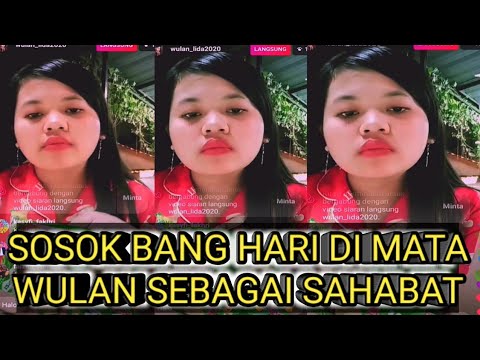 WULAN LIVE IG‼️SOSOK BANG HARI MENURUT WULAN SEBAGAI SAHABAT - YouTube