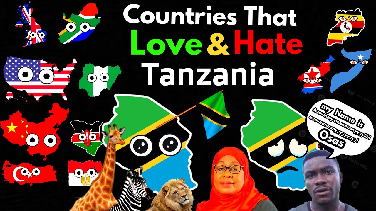 Countries That Love/Hate Tanzania - YouTube