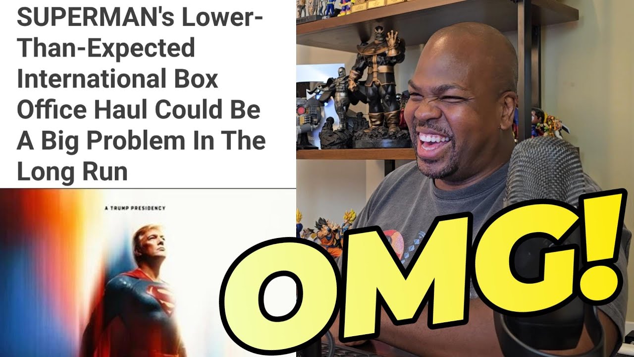 Trump Blamed for Superman's International Box Office Failure! - YouTube