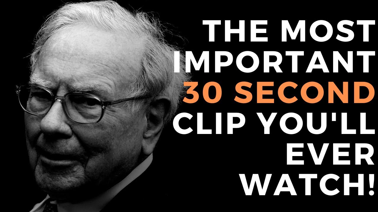 Stock Market Legend Warren Buffett On "How To Be Happy" in under 1 ...