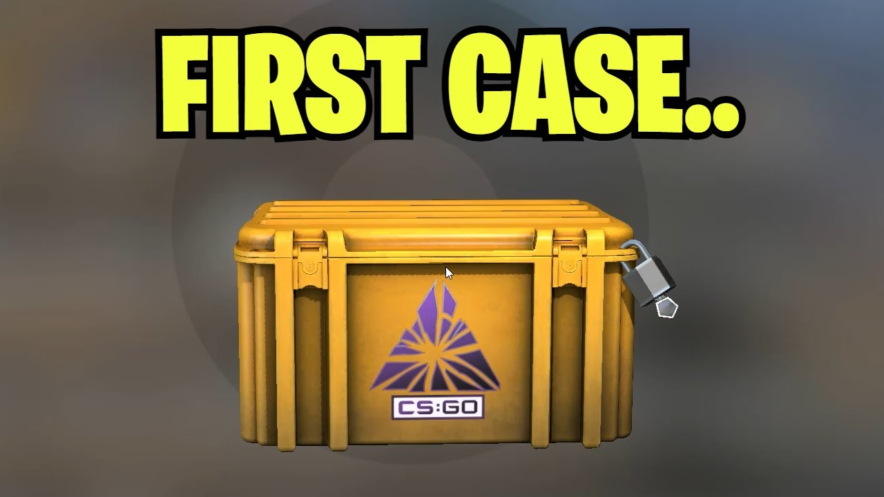 Opening My First Ever CS:GO Case.. - YouTube