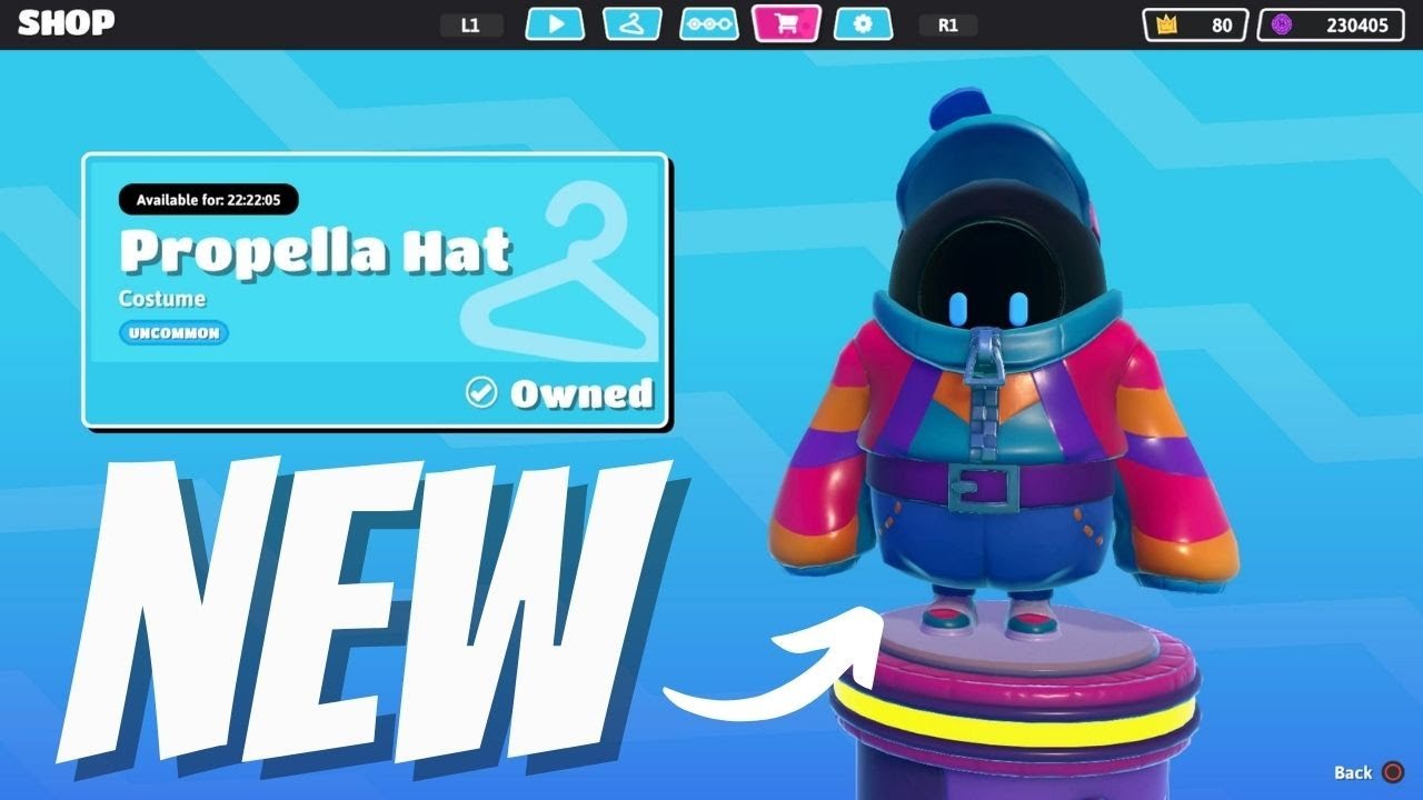*NEW* PROPELLA HAT in the Fall Guys Item Shop for 3/30/21 (Fall Guys ...