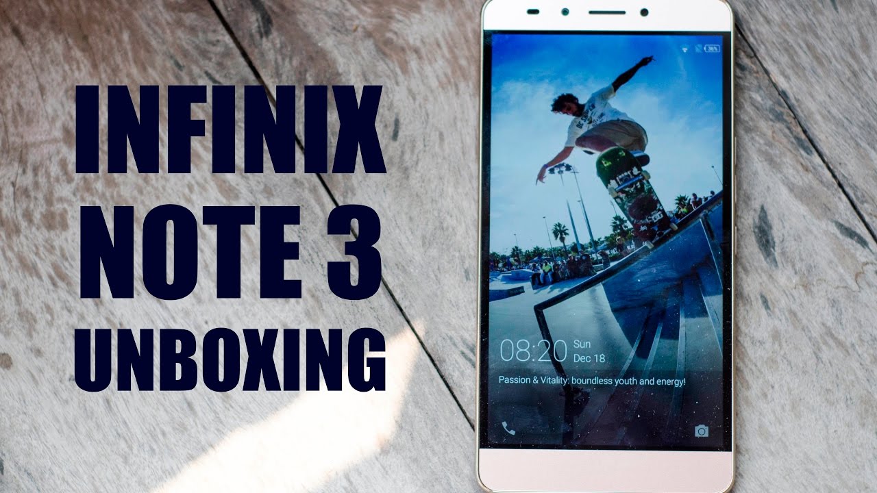 Infinix Note 3 - Unboxing - YouTube