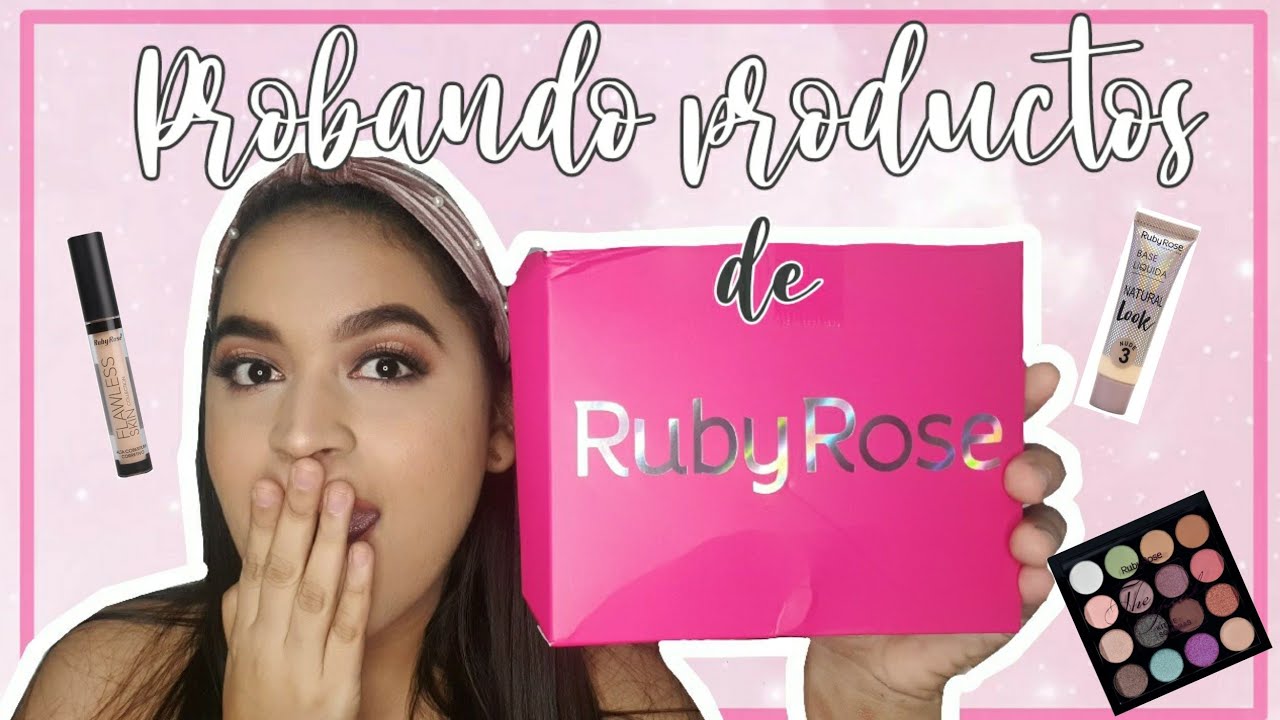 PROBANDO PRODUCTOS DE RUBY ROSE // TIPS PARA UN CORTE DE CUENCA ...