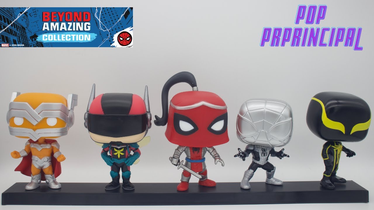 Spider-Man Amazon Exclusive 5 Pack Funko Pop Review - YouTube