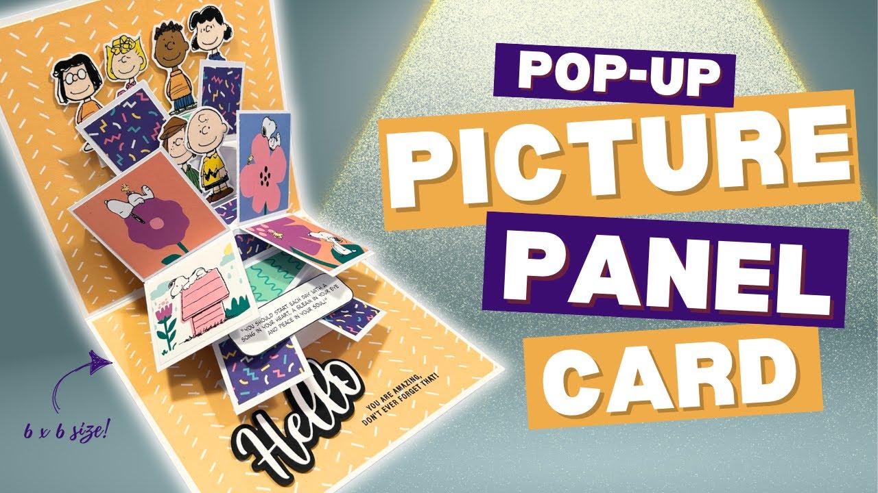 The BEST Pop-Up Card You Will Make Today! EASY | Pop-Up Picture Panel ...