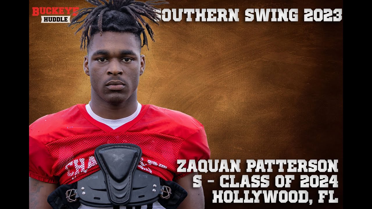 Buckeyes are not overlooking Zaquan Patterson and neither should you ...
