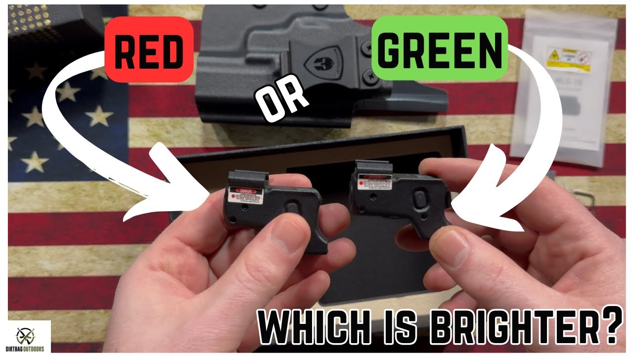 Red VS Green Laser | Warriorland Compact - YouTube