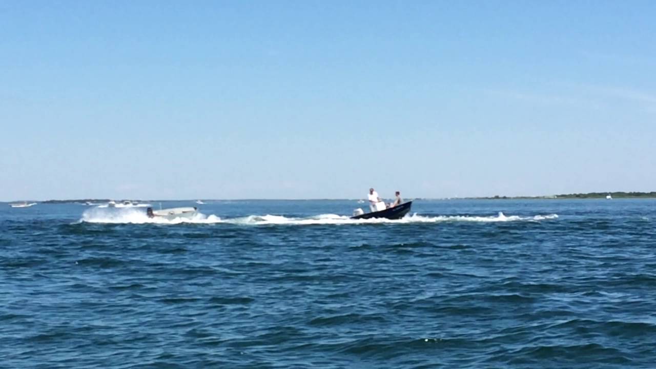 Plum island river unmanned boat - YouTube