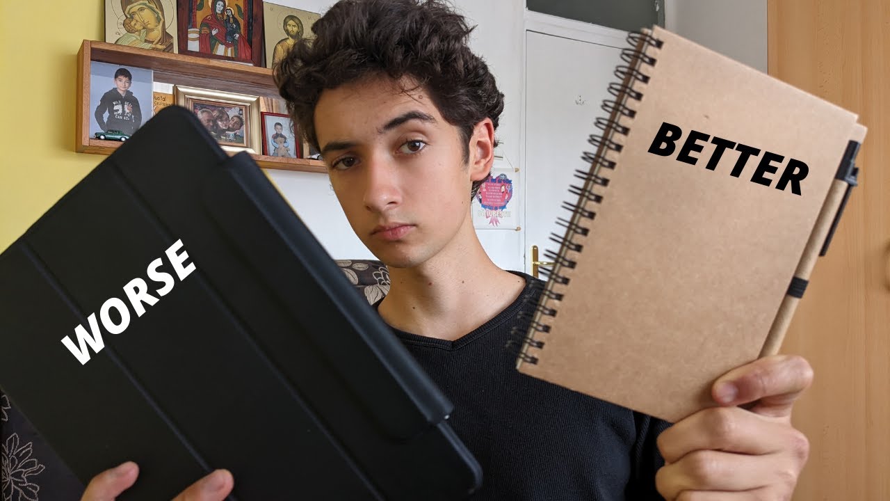 Reject modern Technology, embrace Paper - YouTube