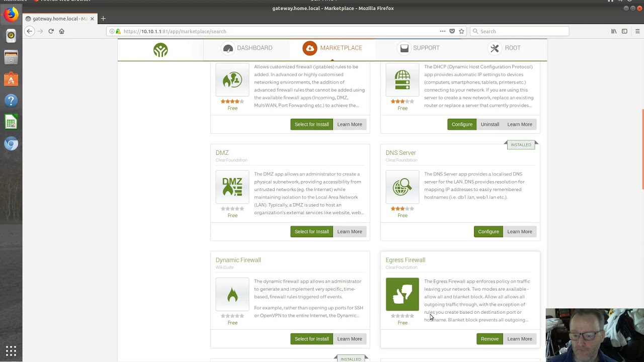ClearOS Egress Firewall - YouTube