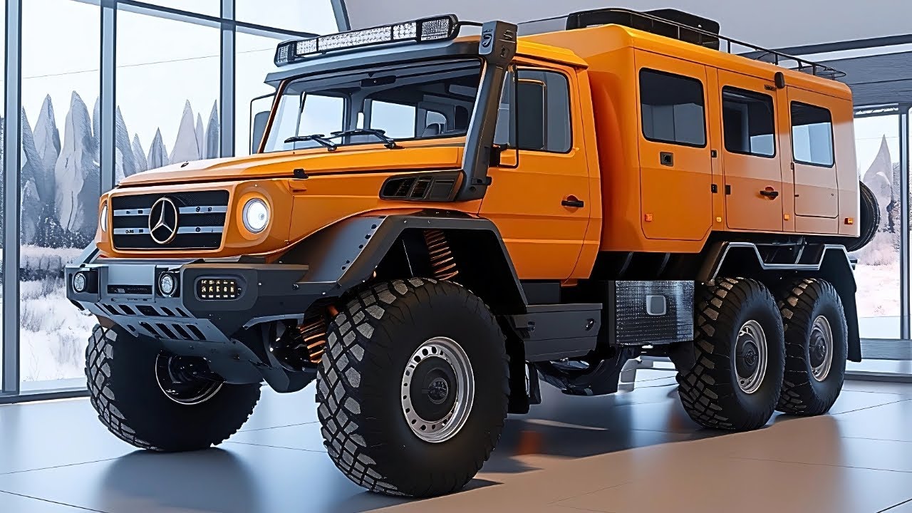 2026 Mercedes Unimog 6x6 Camper – Built for War & Wilderness! - YouTube