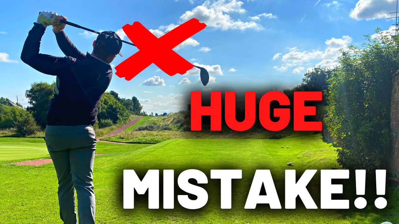 The BIGGEST mistake that golfers make on the course!! - YouTube
