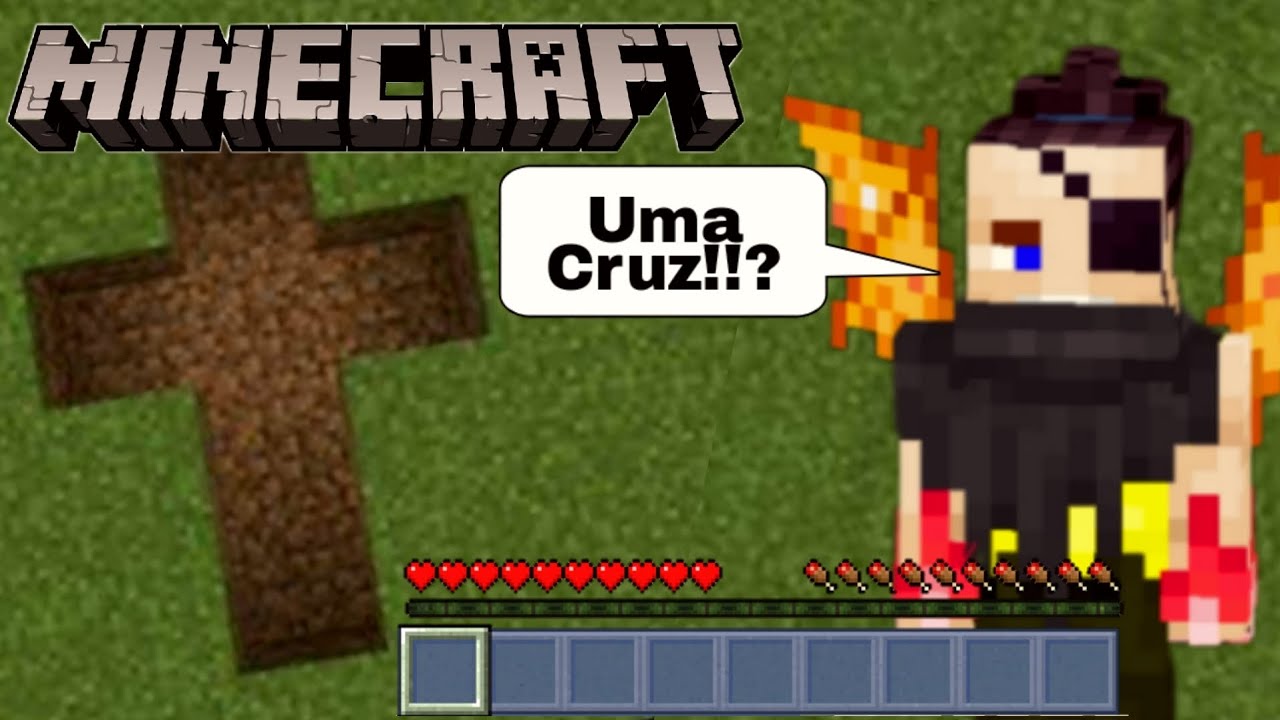 ACHEI UMA CRUZ NO MINECRAFT!!?! - YouTube