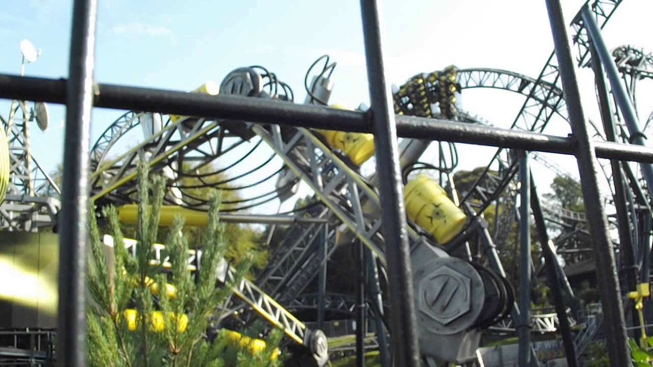 The Smiler [Test Run] @ Alton Towers Resort - YouTube
