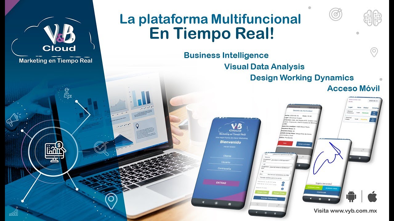 V&B Cloud® la plataforma multifuncional en Tiempo Real! - YouTube