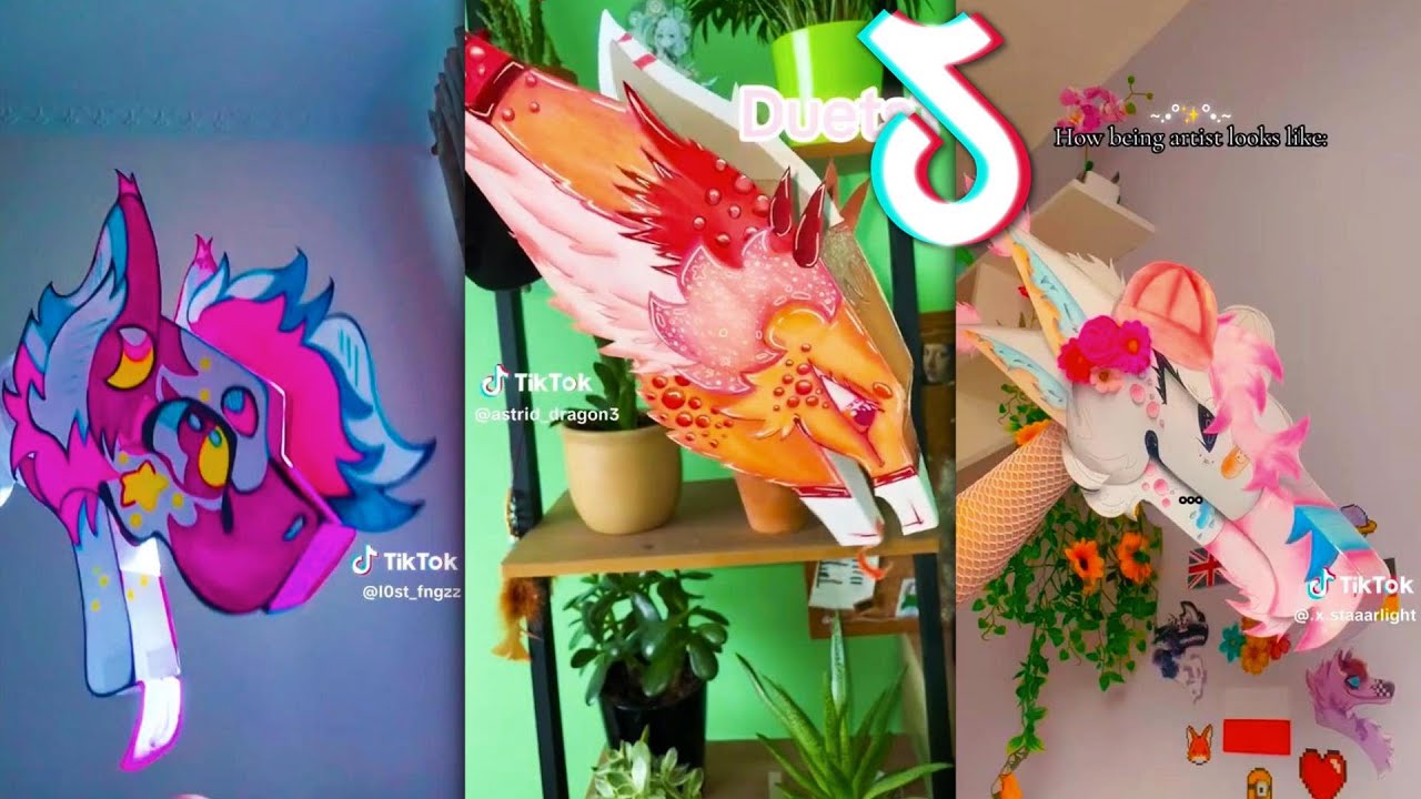 😱 THE AMAZING Paper Dragon 🔥Dragon Puppet Compilation #297 - YouTube