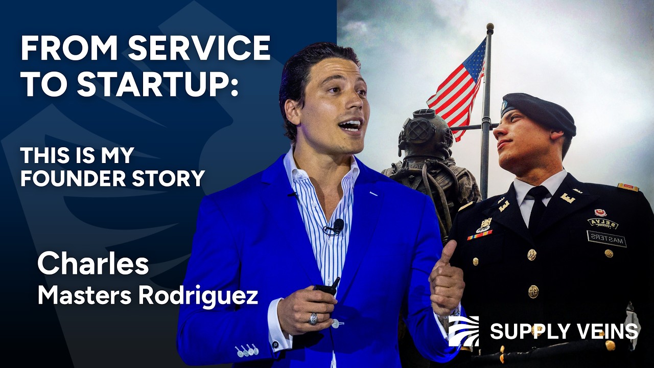 My Founder Story: Charles Masters Rodriguez - Supply Veins - YouTube