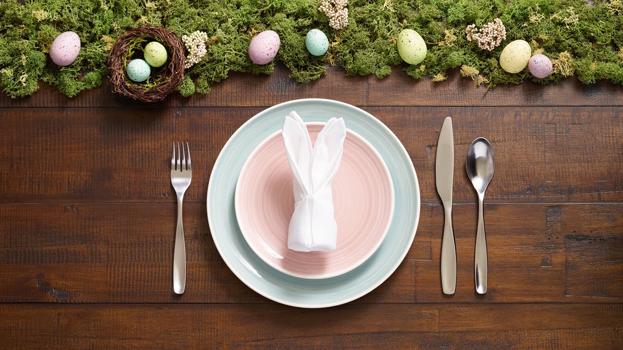 Bunny Ear Napkin Cost Plus World Market YouTube bunny-ear-napkin-cost-plus-world-market-youtube