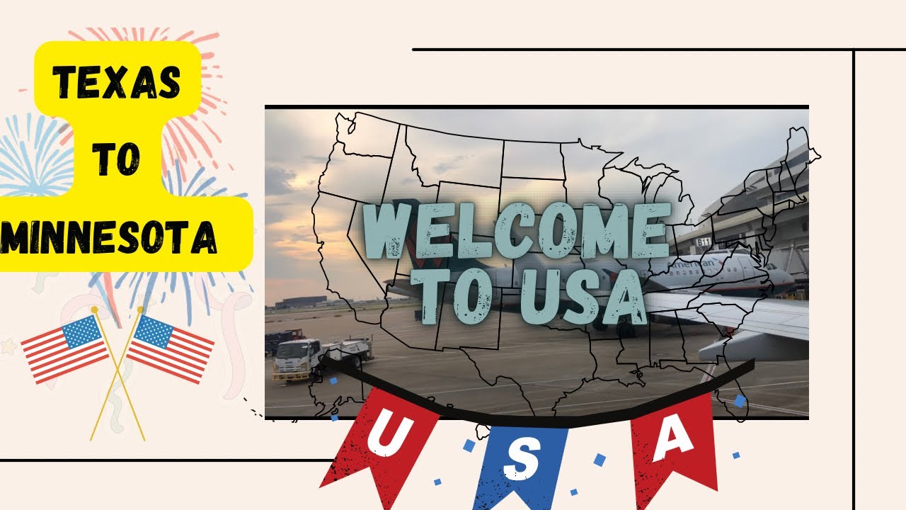 Welcome to USA. After 13 hours of flight, finally in USA. - YouTube