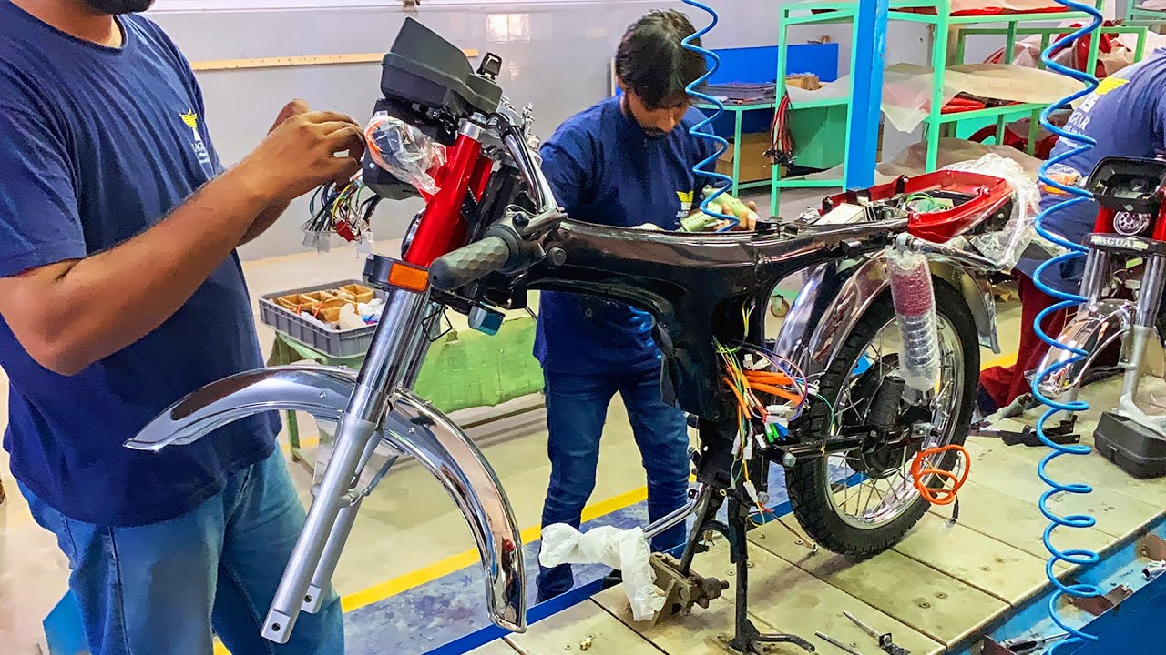 Amazing Assembling Process of Electric Bike - YouTube